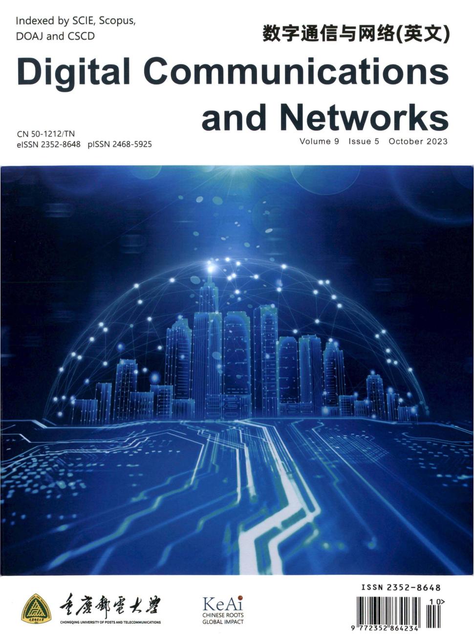 Digital Communications and Networks-电子期刊-大家·维普期刊OA出版平台